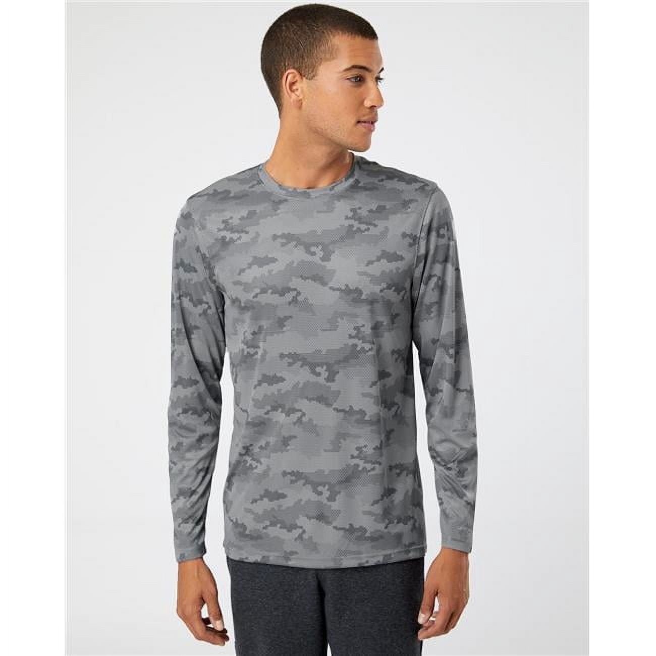 Paragon - Pompano Performance Camo Long Sleeve T-Shirt - 217 - Medium ...