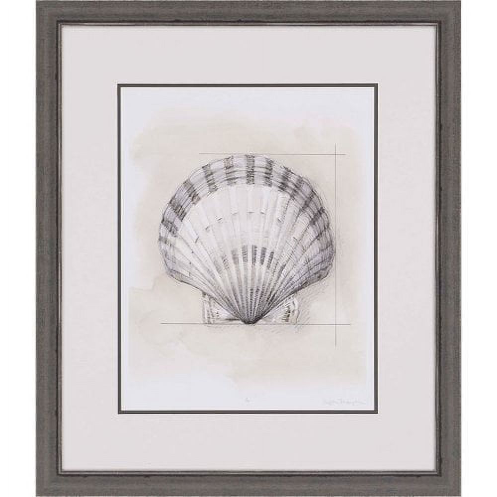 Paragon Shell Schematic III Framed Painting Print - Walmart.com