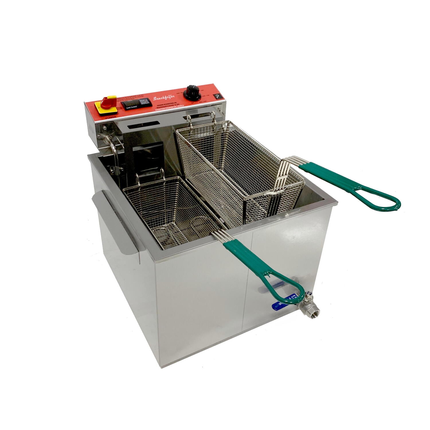 Paragon Portable Indoor Stand Table Top Snack Electric Fryer 240V 5500w ...