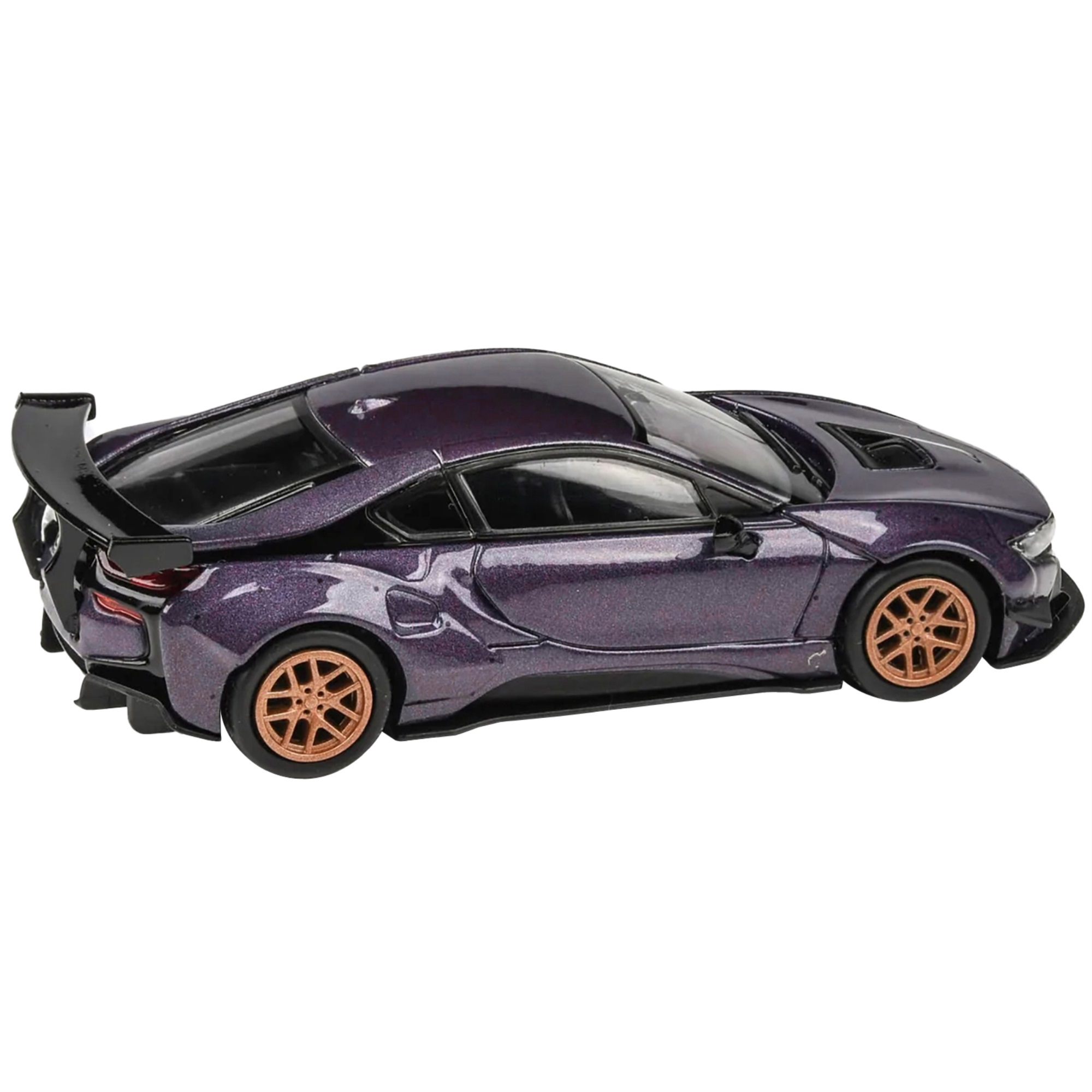 Paragon Twilight Purple Metallic with Gold Wheels 1 by 64 Scale Diecast ...