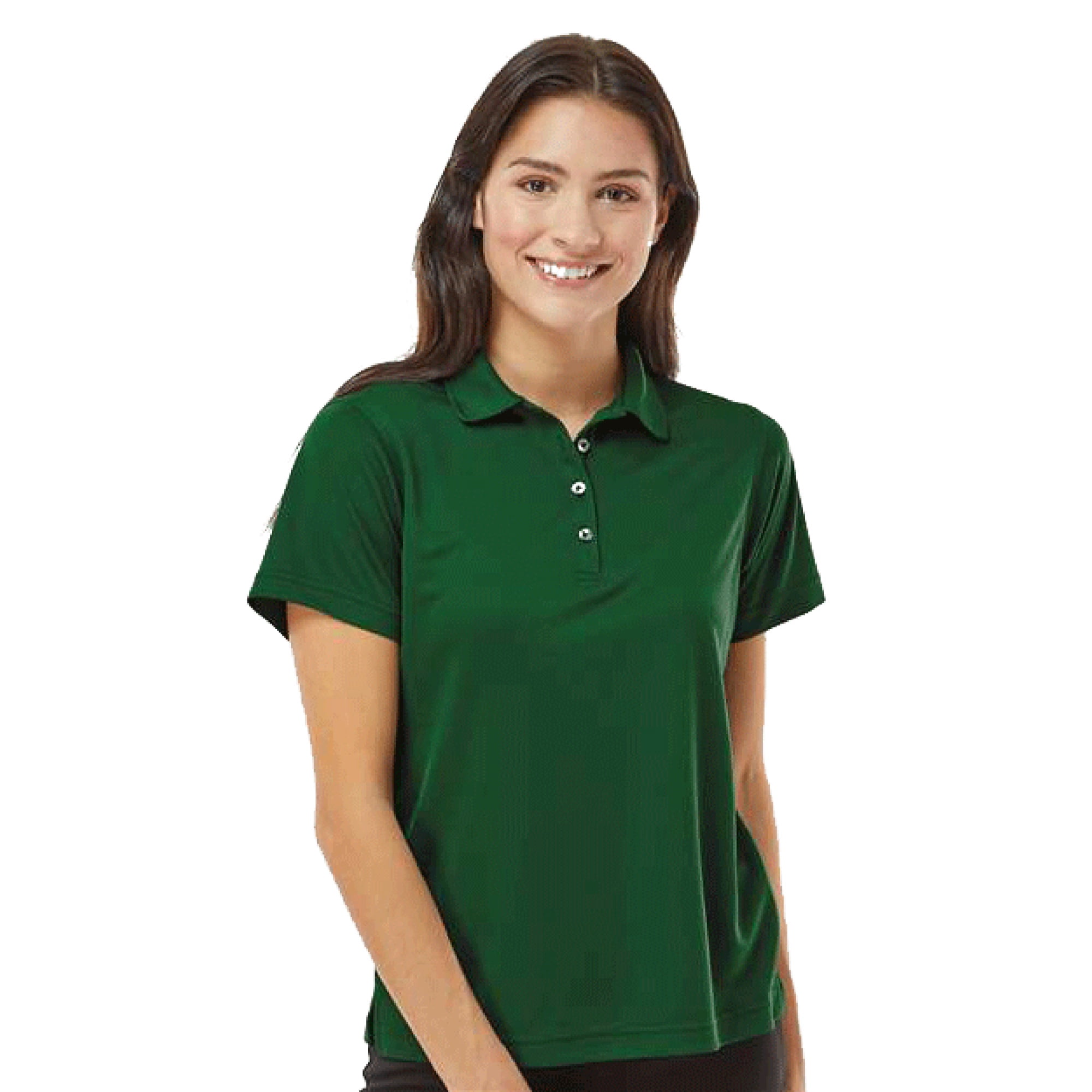 Paragon Women's Saratoga Performance Mini Mesh Polo, 100% Polyester Tee ...