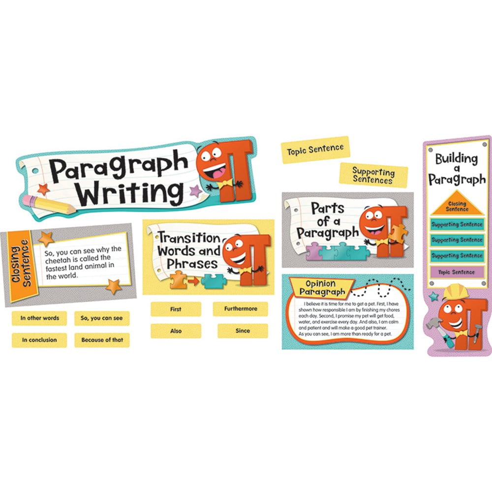 Paragraph Writing Mini Bulletin Board Set (Other) - Walmart.com