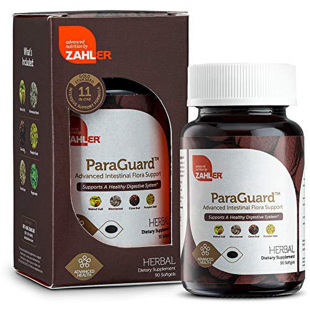 Paraguard, Advanced Digestive Supplement, Intestinal Support For Humans ...