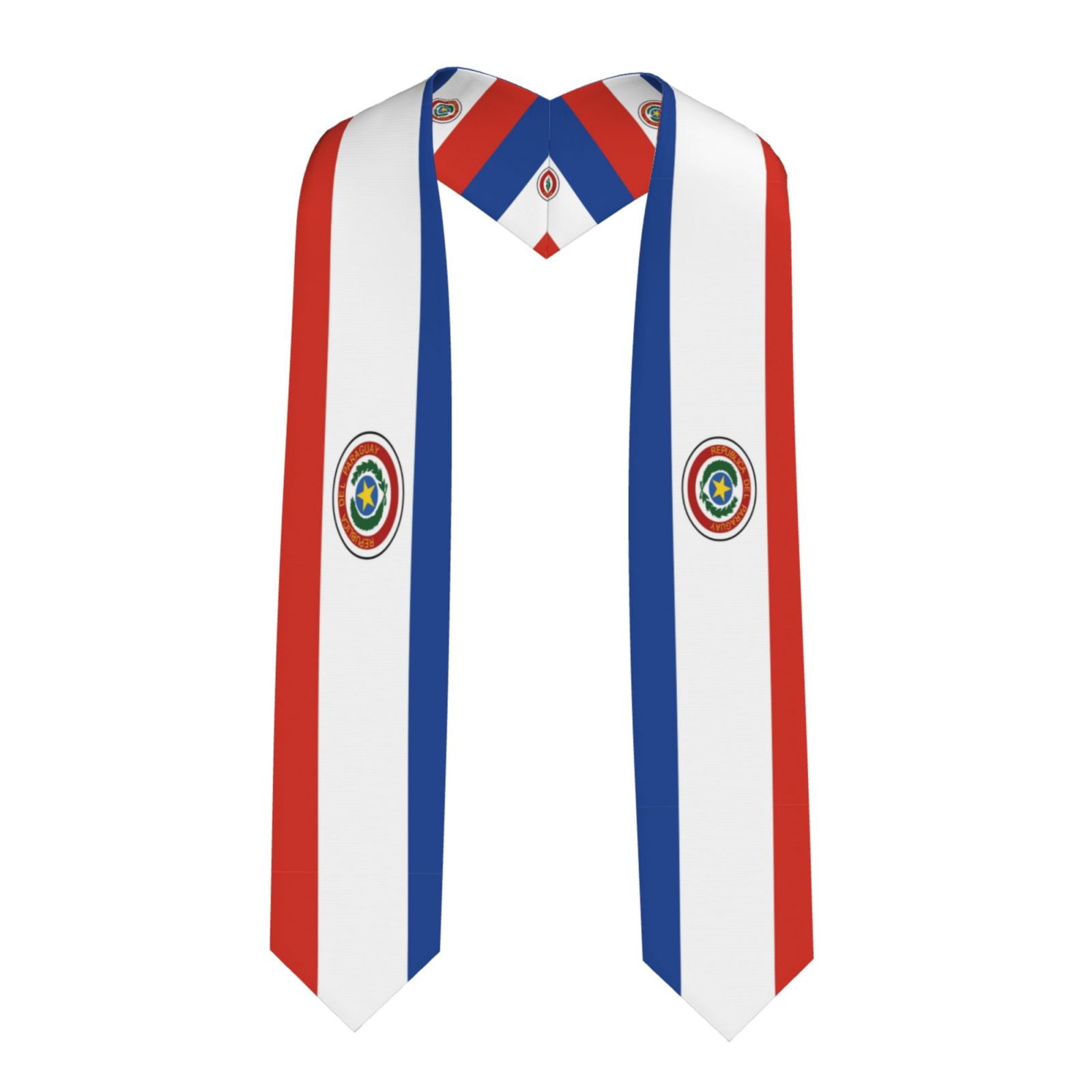 Paraguay Flag Graduation Stole Class Shawl Sash Graduate For Graduates ...