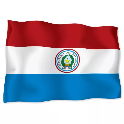 Paraguay Flag Sticker Decal Phone Decal Water Bottle Stickers Car ...