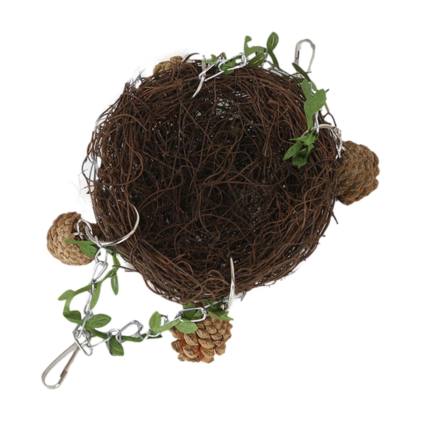 Parakeet Nest, Conure Nest for Cage, Warm Bird Nest Relax Your Parrot ...