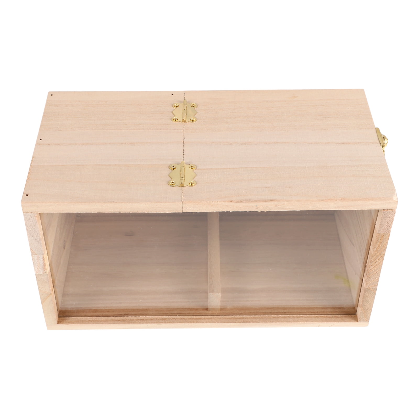 Parakeet Nest Outdoor Garden Birdhouse Wooden Nesting Box Transparent ...