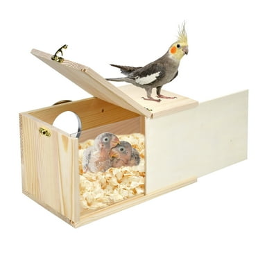 Songbird Essentials Wild Birdhouse, Large Hummer Helper with Cotton ...