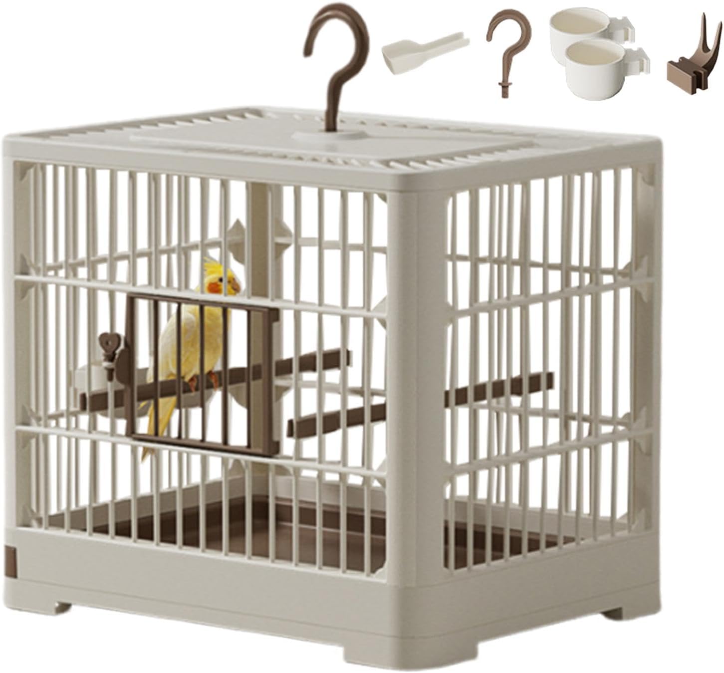 Parakeets Birdcages - Travel Bird Cage, Portable Bird Carrier ...