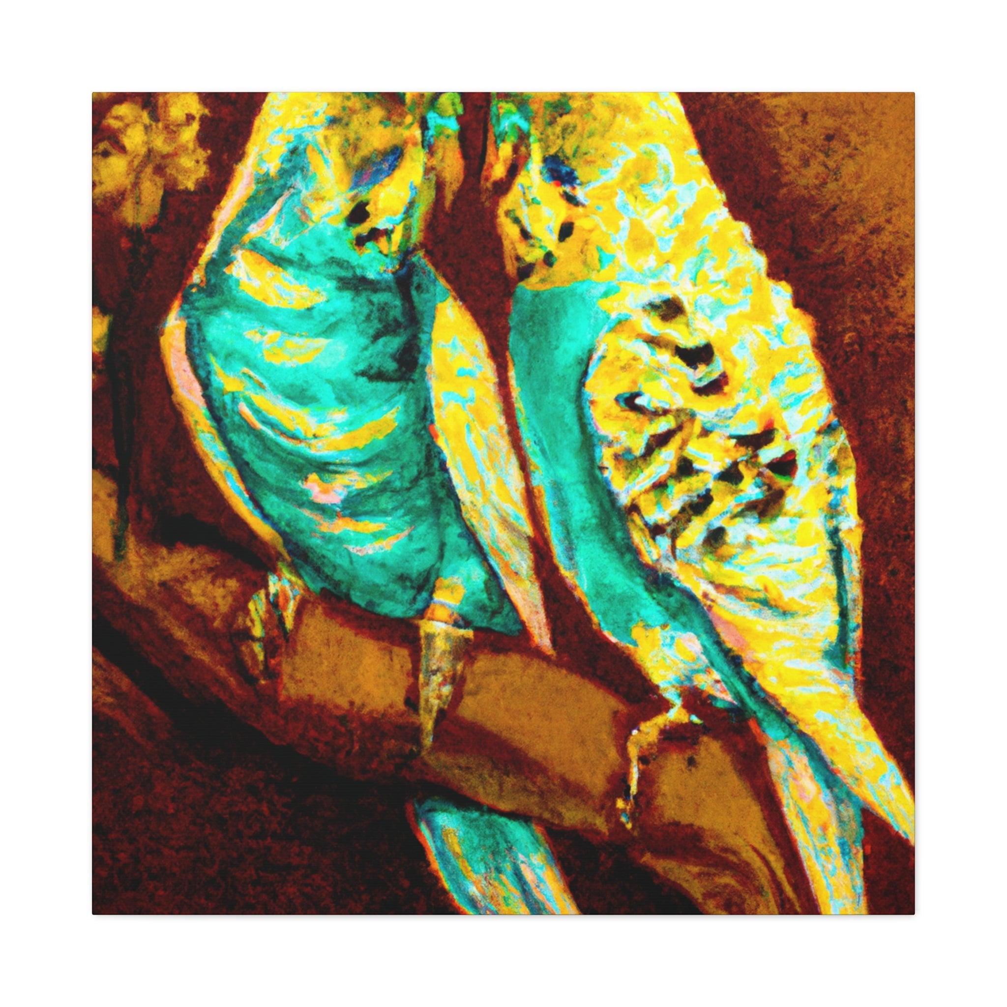Parakeets of Baroque - Canvas - Walmart.com