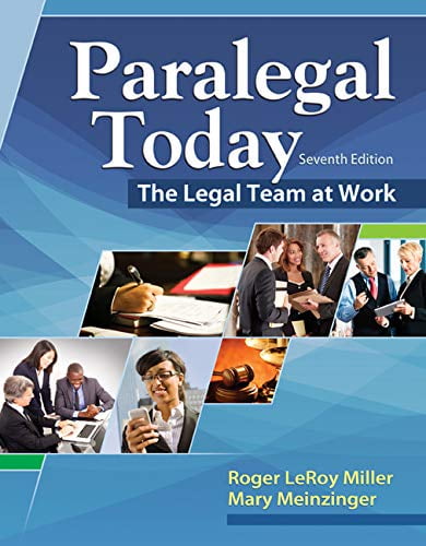 Pre-Owned Paralegal Today: The Legal Team at Work, 9781305506084 ...