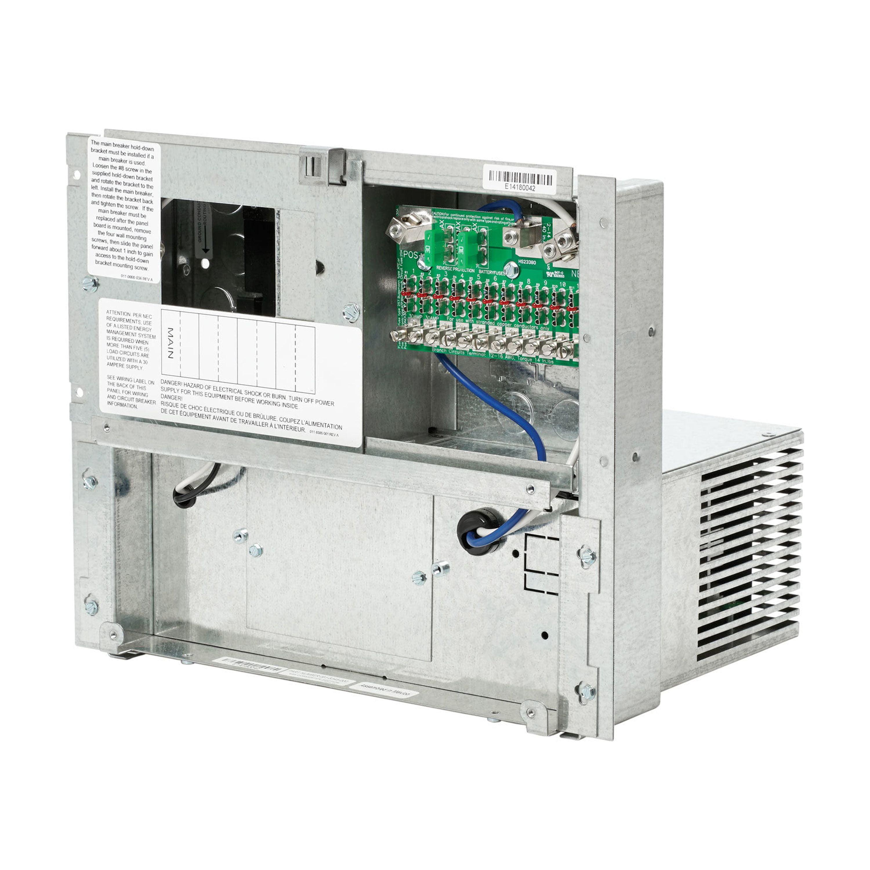 Parallax 8345A 30 Amp Power Center with 45 Amp Converter and Automatic ...