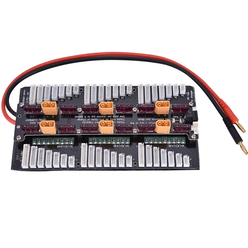 Parallel Balanced Charger Board for 2-8S LiPo Batteries with XT60 Plug ...