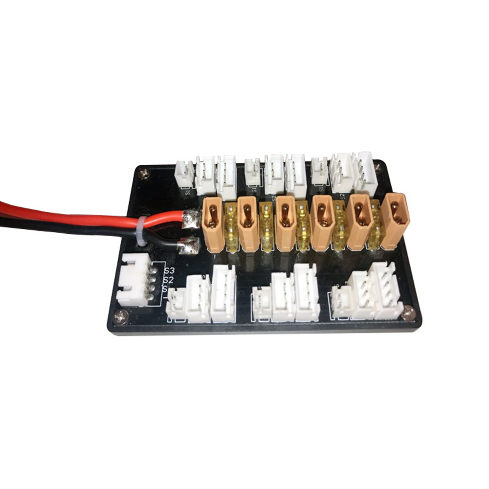 Parallel Board LiPo Battery Parallel Balance Charger Board 1-3S W/ Plug ...