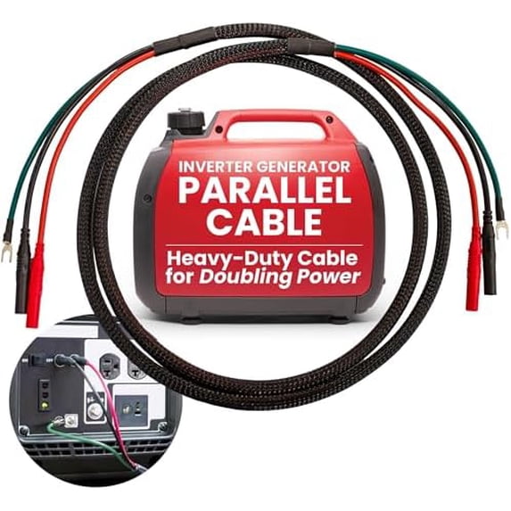 Parallel Cable Compatible with Honda Generator EU2200i, 1000i, 2000i ...