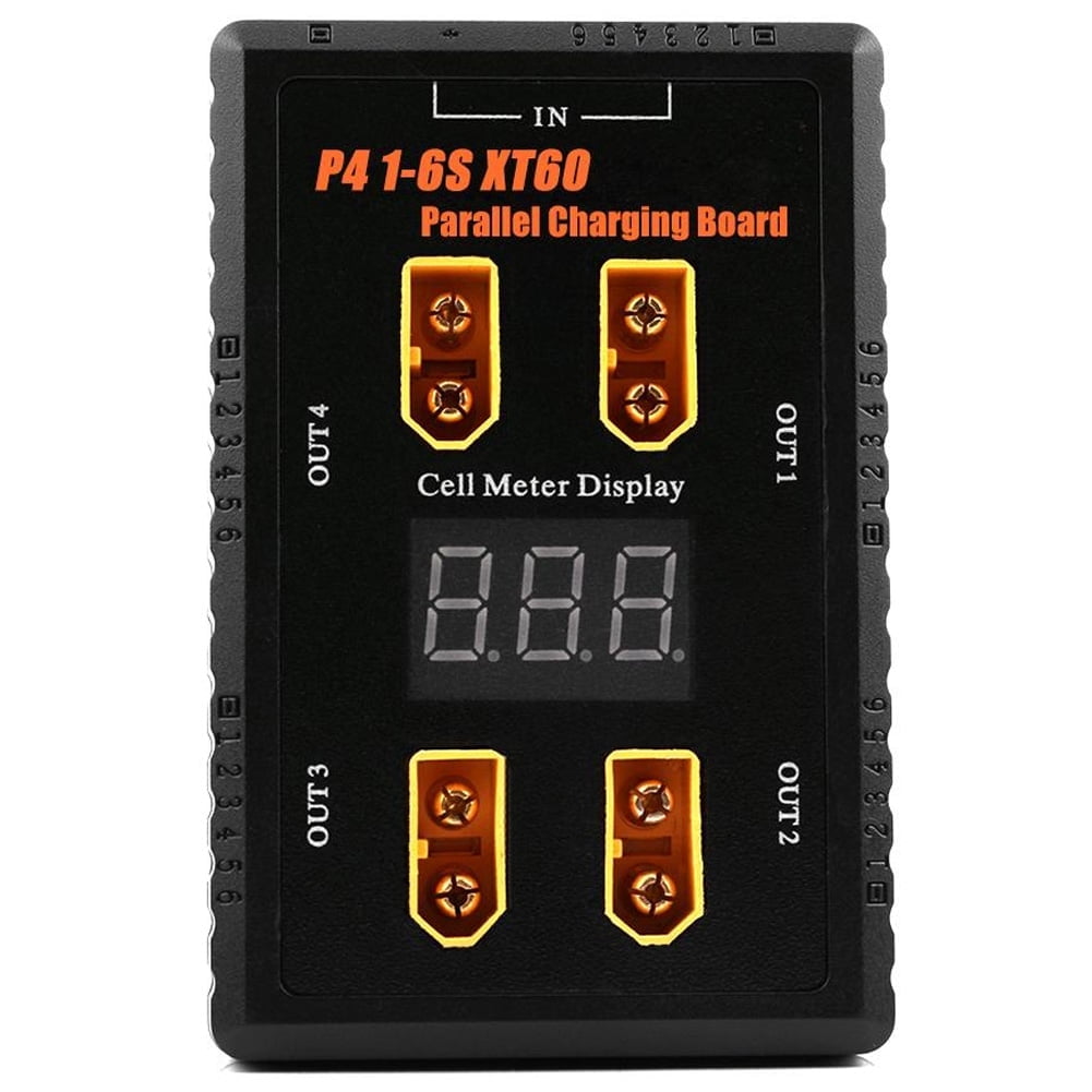 Parallel Charging Board,1-6s Lipo Battery Parallel Balanced Charging ...