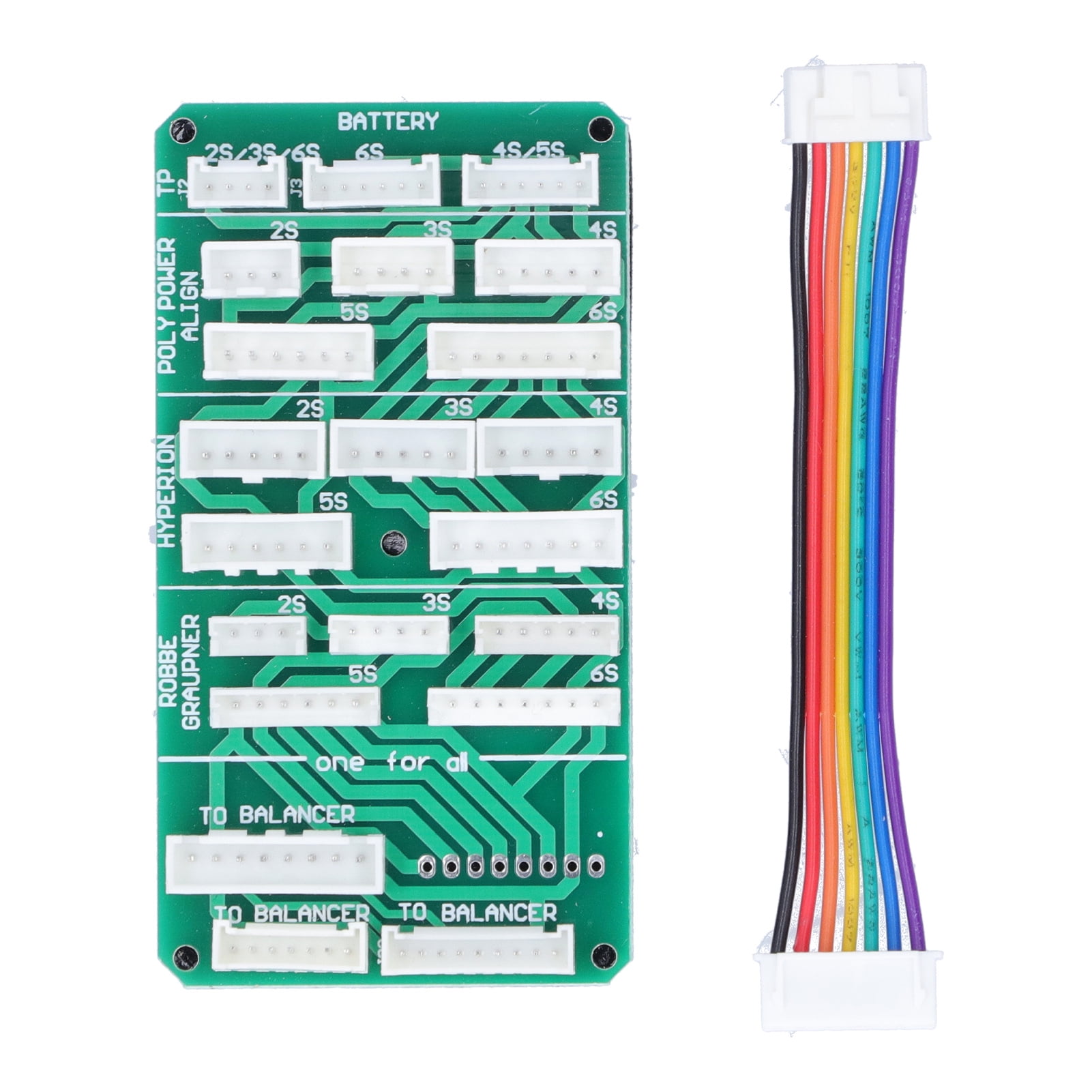 Parallel Charging Board 2?6s Lithium Battery Balanced Charge Expansion ...