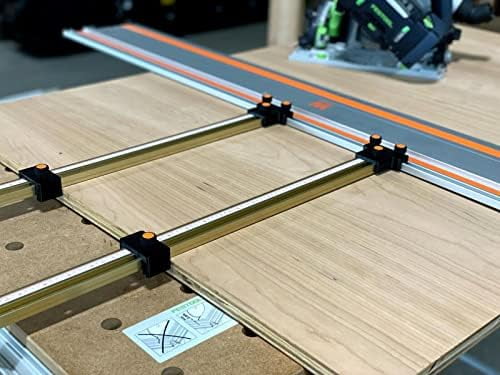 Parallel Guides Compatible with Wen Track Saw Guide Rails - Walmart.com