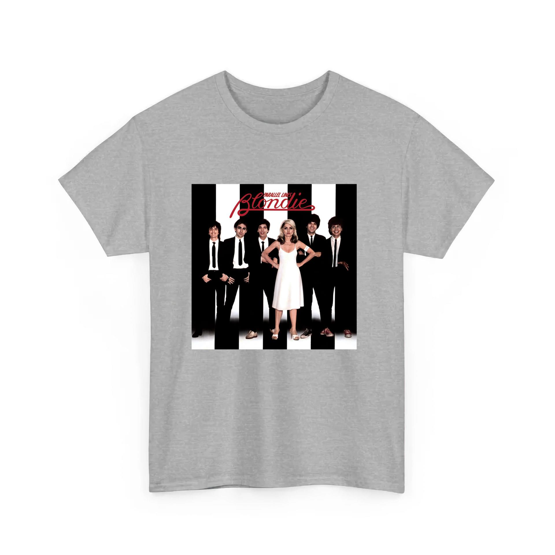 Parallel Lines Album Shirt – New Wave Music Tribute Tee New Instock ...