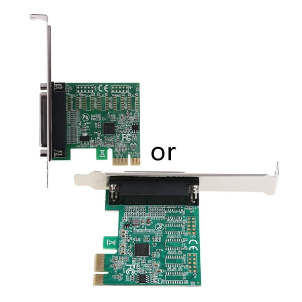 Parallel Port DB25 25Pin PCIE Riser Card LPT Printer to PCI-E for ...