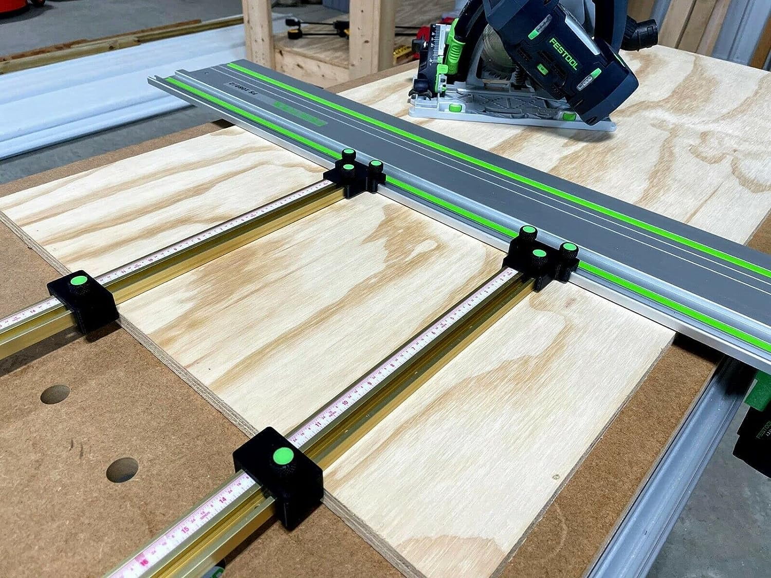 Parallel s Compatible with Festool Track Saw Rails - Walmart.com