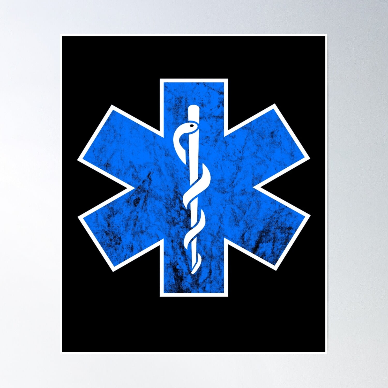 Paramedic First Responder Emt Emergency Ambulance Poster Wall Art ...
