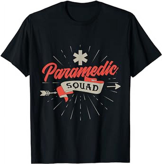 Paramedic Squad EMT Ambulance T-Shirt - Walmart.com
