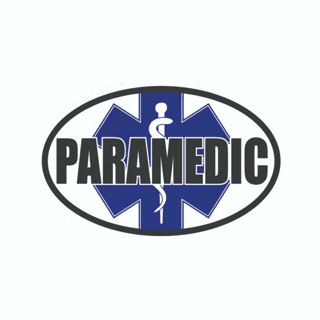 Paramedic Sticker Phone Decal Water Bottle Stickers Car Decals, Laptop ...