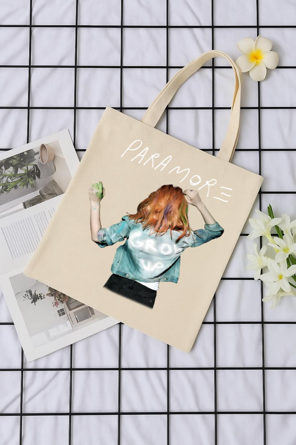 Paramore Doodle Art Bag,Tour Bag, Vintage Paramore Album Lyric Merch ...