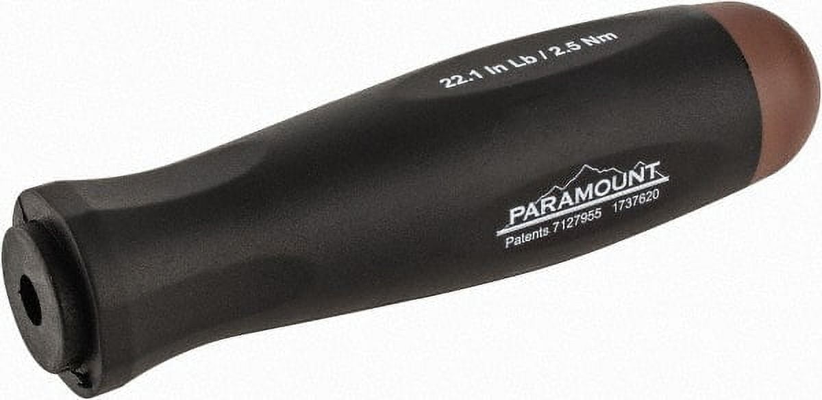 Paramount 1 Piece, 2.5 Max N/m, Preset Torque Limiting Screwdriver 0. ...