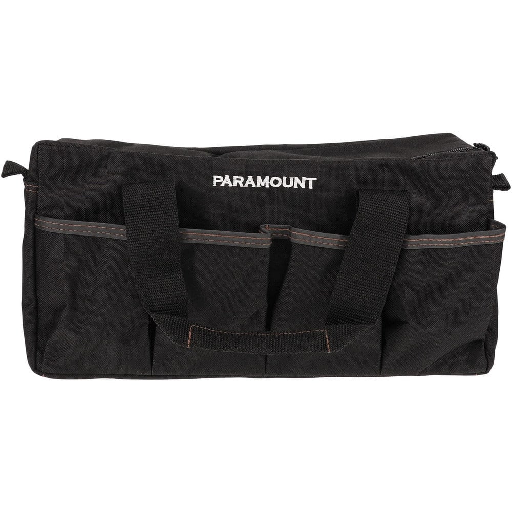 Paramount 16 Pocket Black Tool Bag: 14" Wide x 5-1/2" Deep x 6" High ...