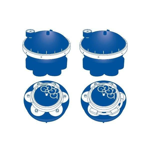 Paramount 2in. Nine Port Water Valve (Includes One Six Port and One ...