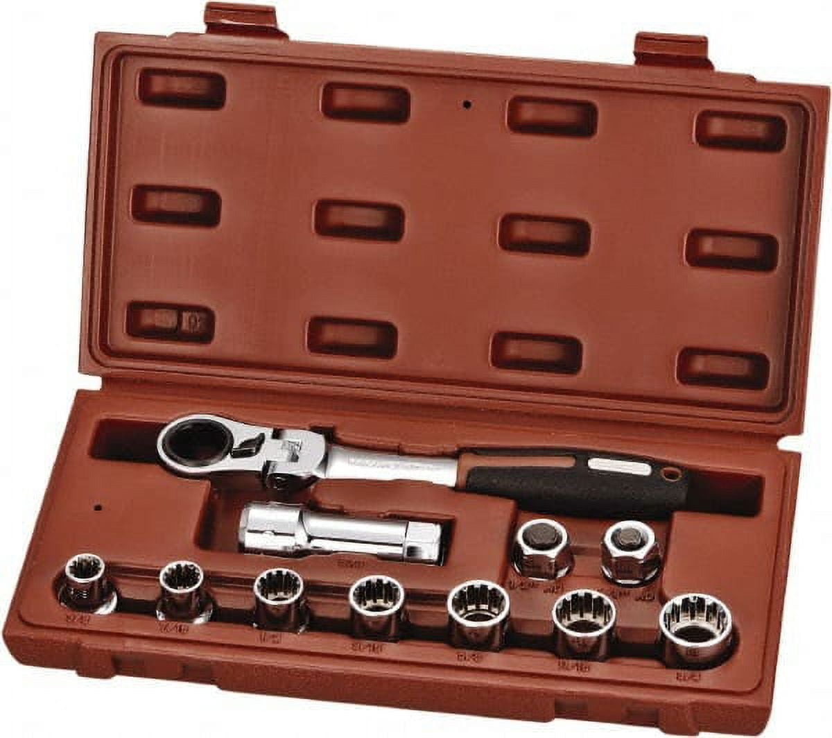 "Paramount 11-Piece 3/4"" Drive Deep Well Socket Set, 12 Points, 3/8 ...