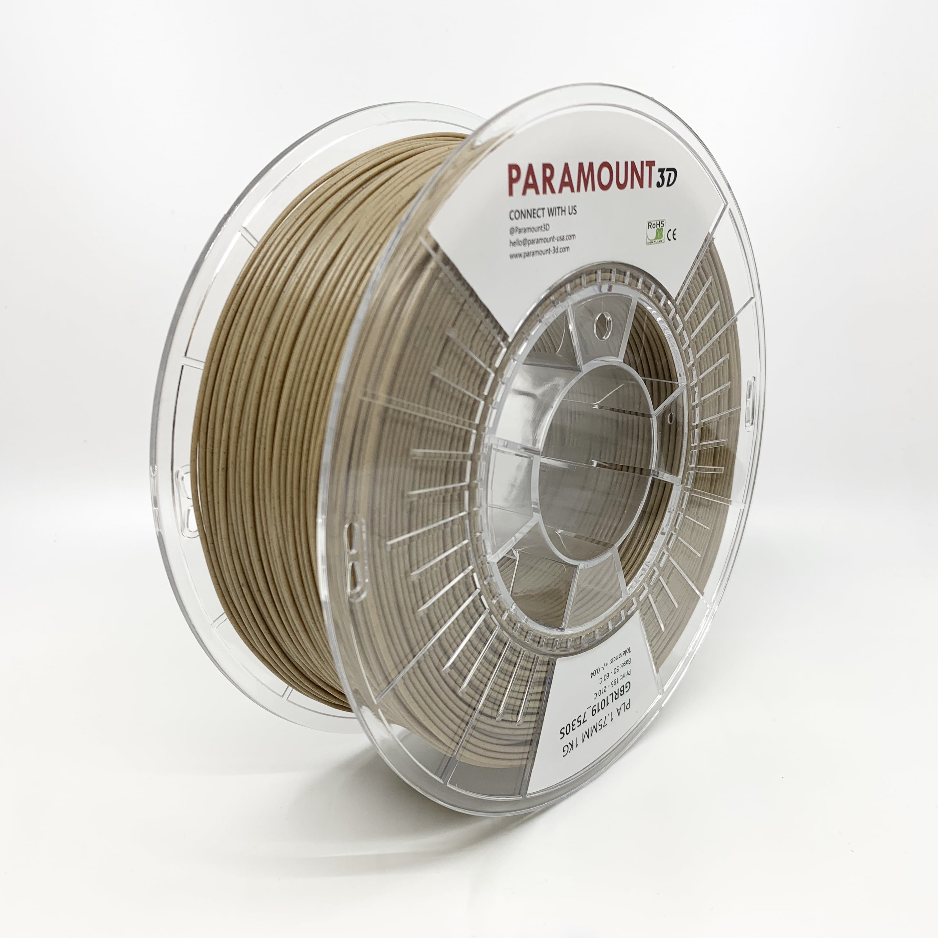 Paramount 3D PLA Karnak Sandstone - Walmart.com