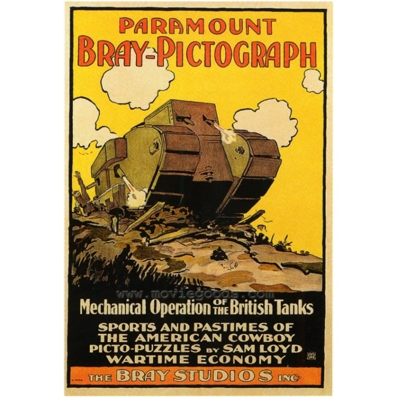 Paramount Bray-Pictograph Movie Poster Print (27 x 40) - Walmart.com