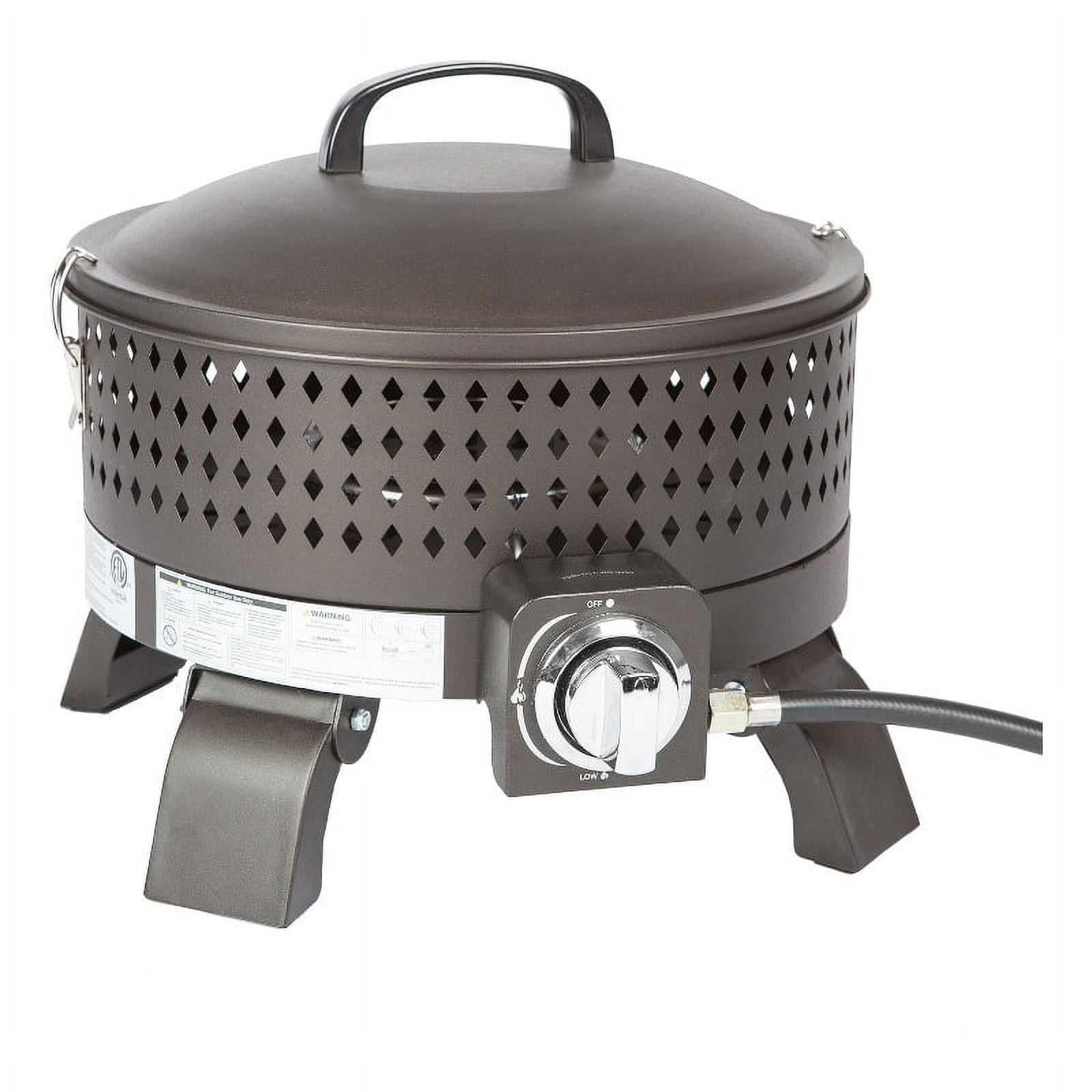 Paramount Campfire Portable Gas Fire Pit Diamond - Walmart.com
