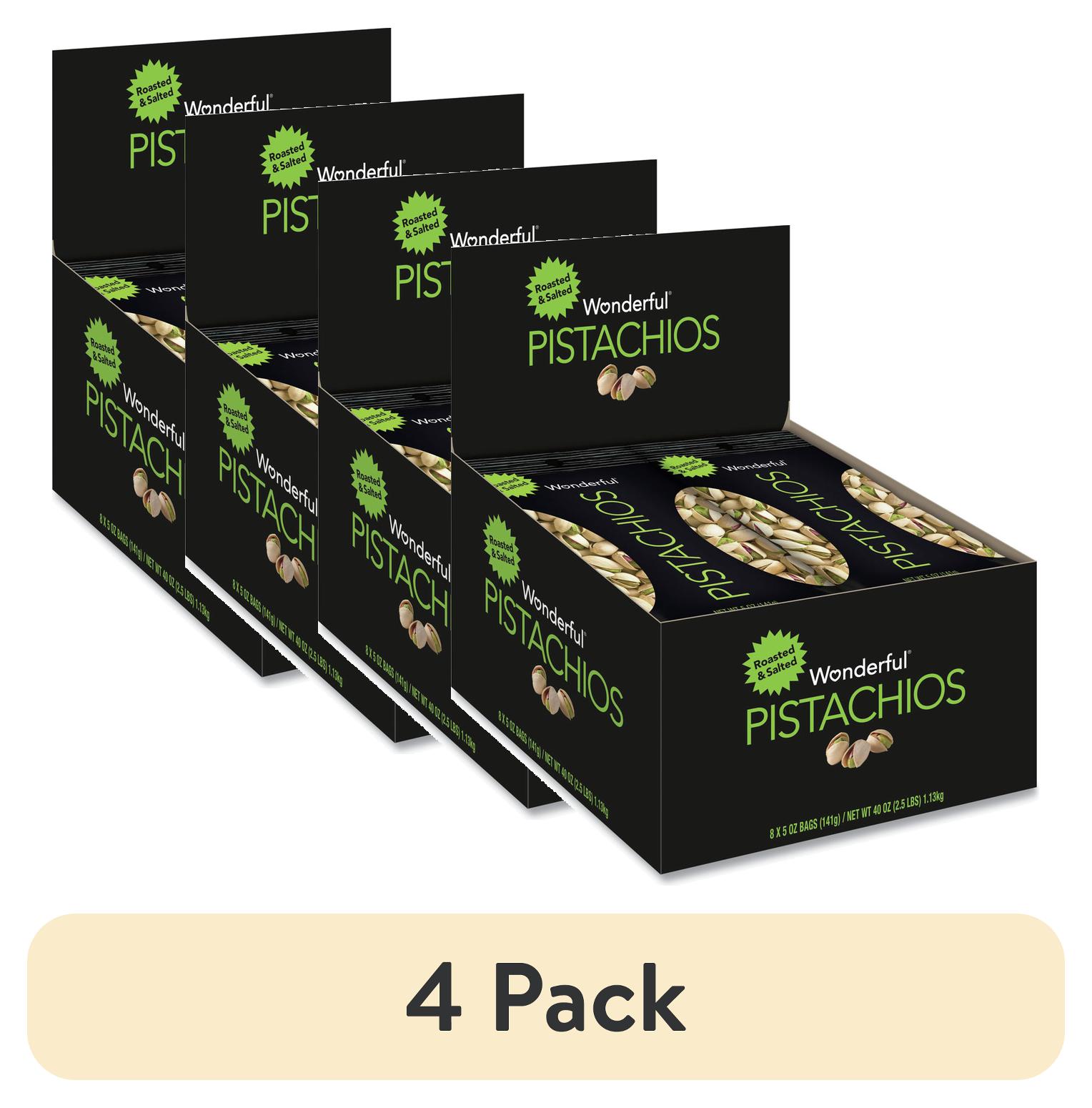 (4 pack) Paramount Farms PAR072142WTV Wonderful 5 oz. Dry Roasted and ...