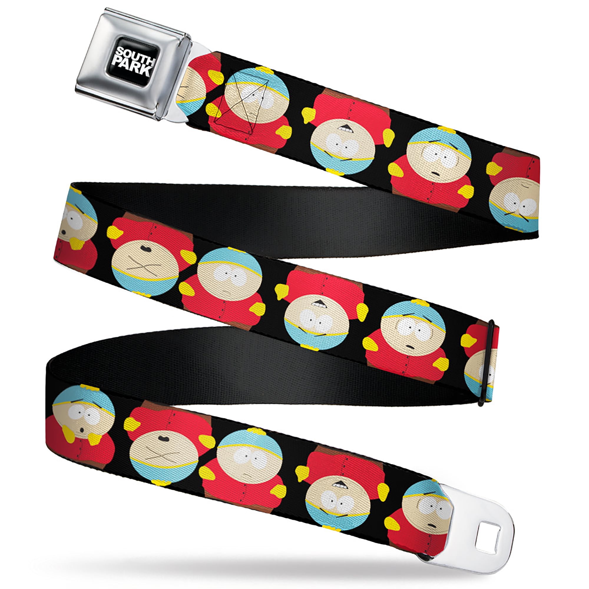 Paramount Network Belt, Seatbelt Buckle Belt, South Park Cartman Flip ...