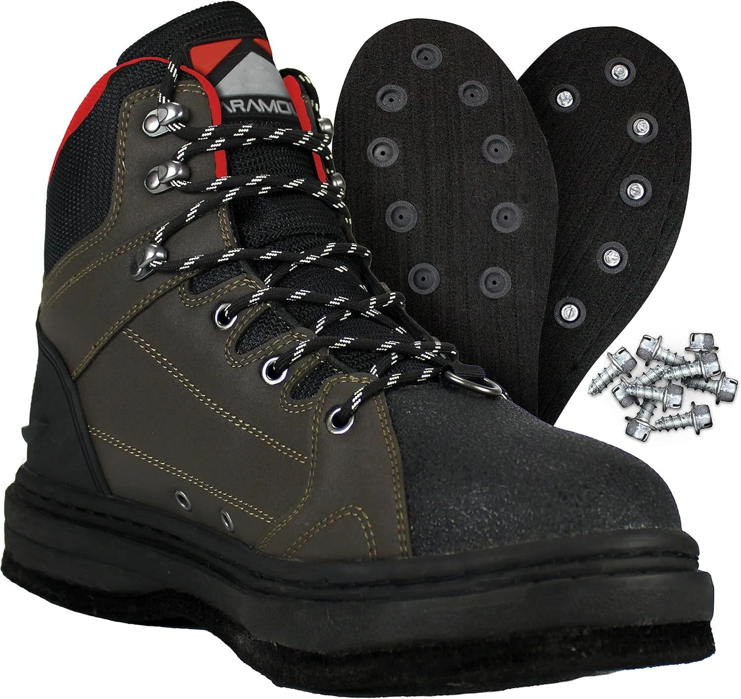 Paramount Outdoors Deep Eddy Felt Bottom Wading Boots, Felt, Size 8 ...