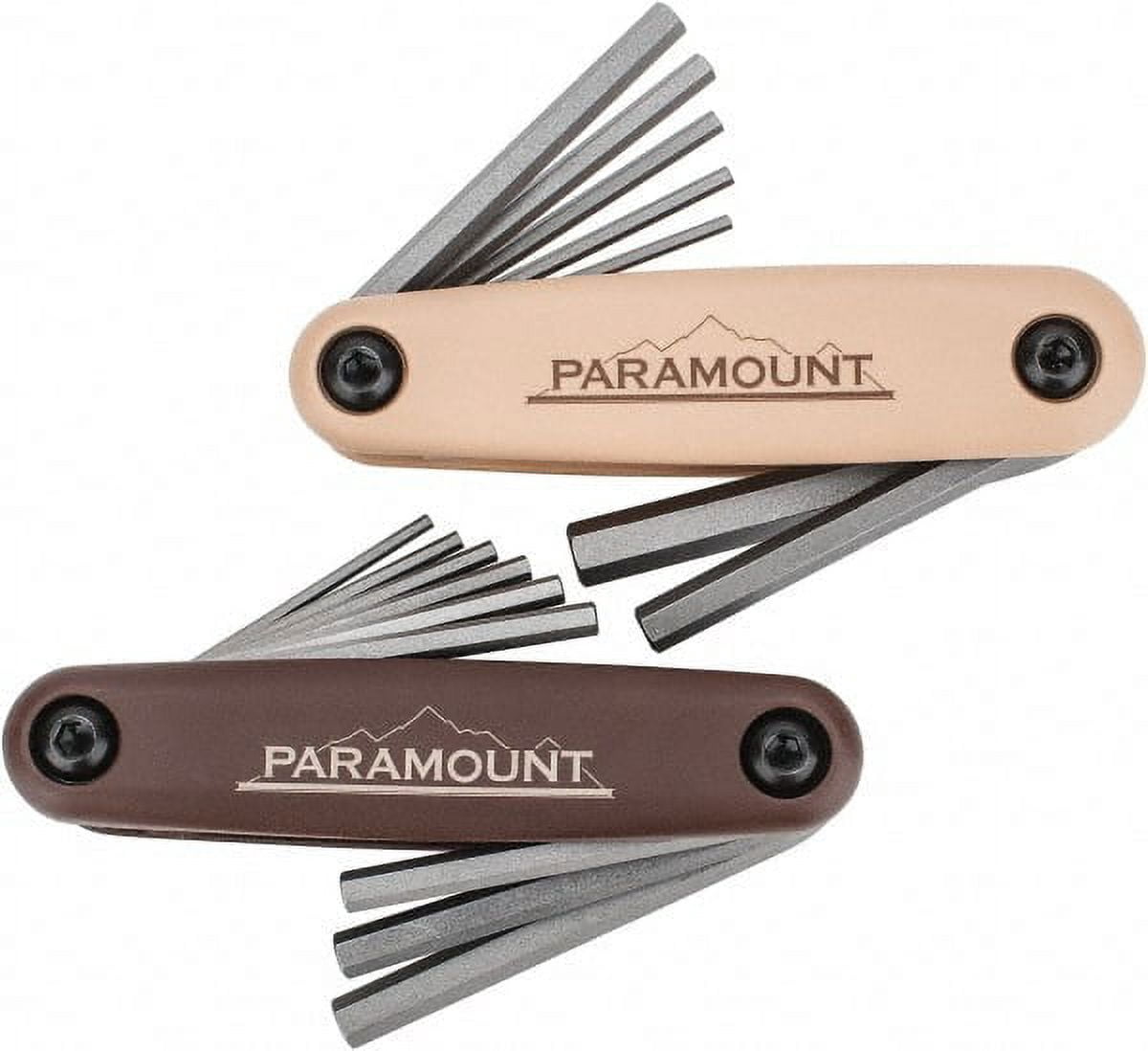 Paramount PAR35522 16 Piece Fold-Up Hex Key Set, Range 5/64 to 1/4 ...
