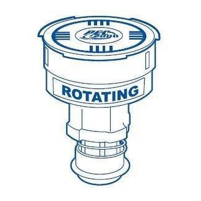 Paramount PCC 2000 Rotating Nozzle with Nozzle Jet Inserts, Light Blue ...
