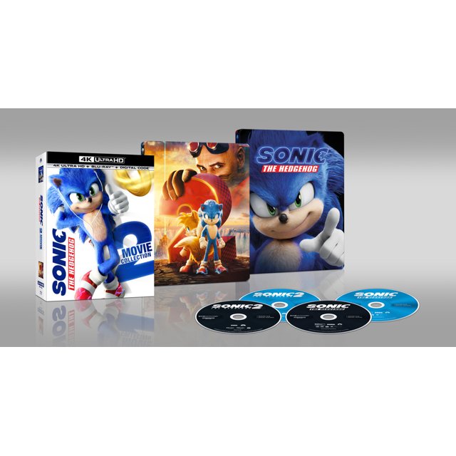 Paramount Sonic the Hedgehog 2-Movie Collection(SB)[4K UHD/BR ...