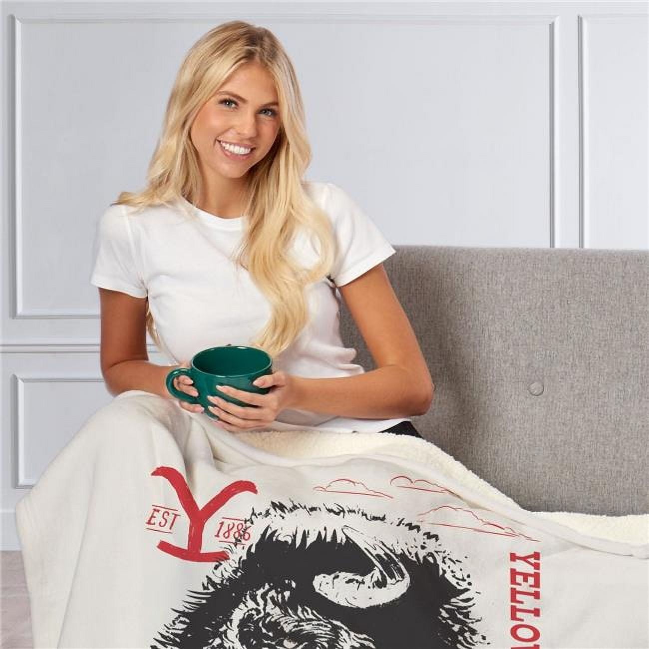 The Northwest 1YLS-35100-0001-OOF 50 x 60 in. Paramount Yellowstone ...