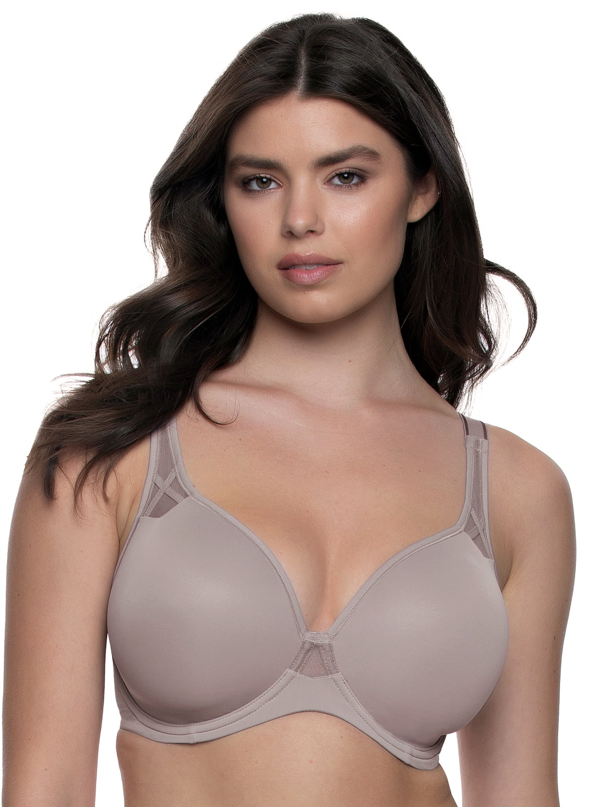 Paramour by Felina Amaranth Contour Bra 135087 Color: Gull Gray Size: 38 C - Walmart.com