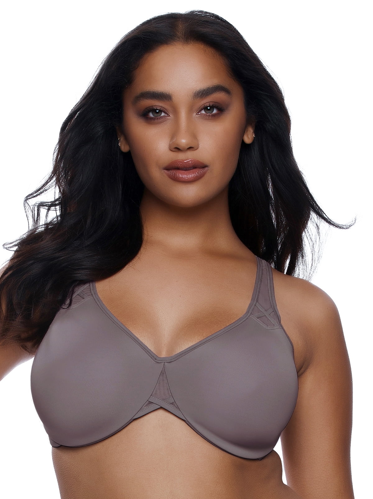 Paramour by Felina | Amaranth Unlined Comfort Minimizer Bra (Sparrow, 32C) - Walmart.com