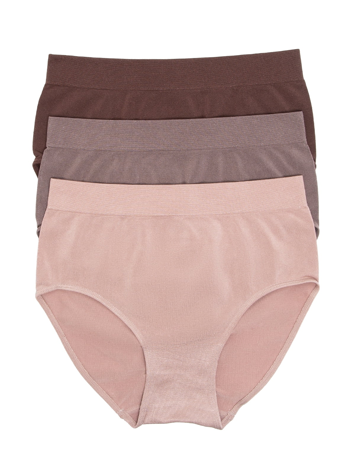 Paramour by Felina | Body Smooth Seamless Brief 3-Pack | No Visible ...