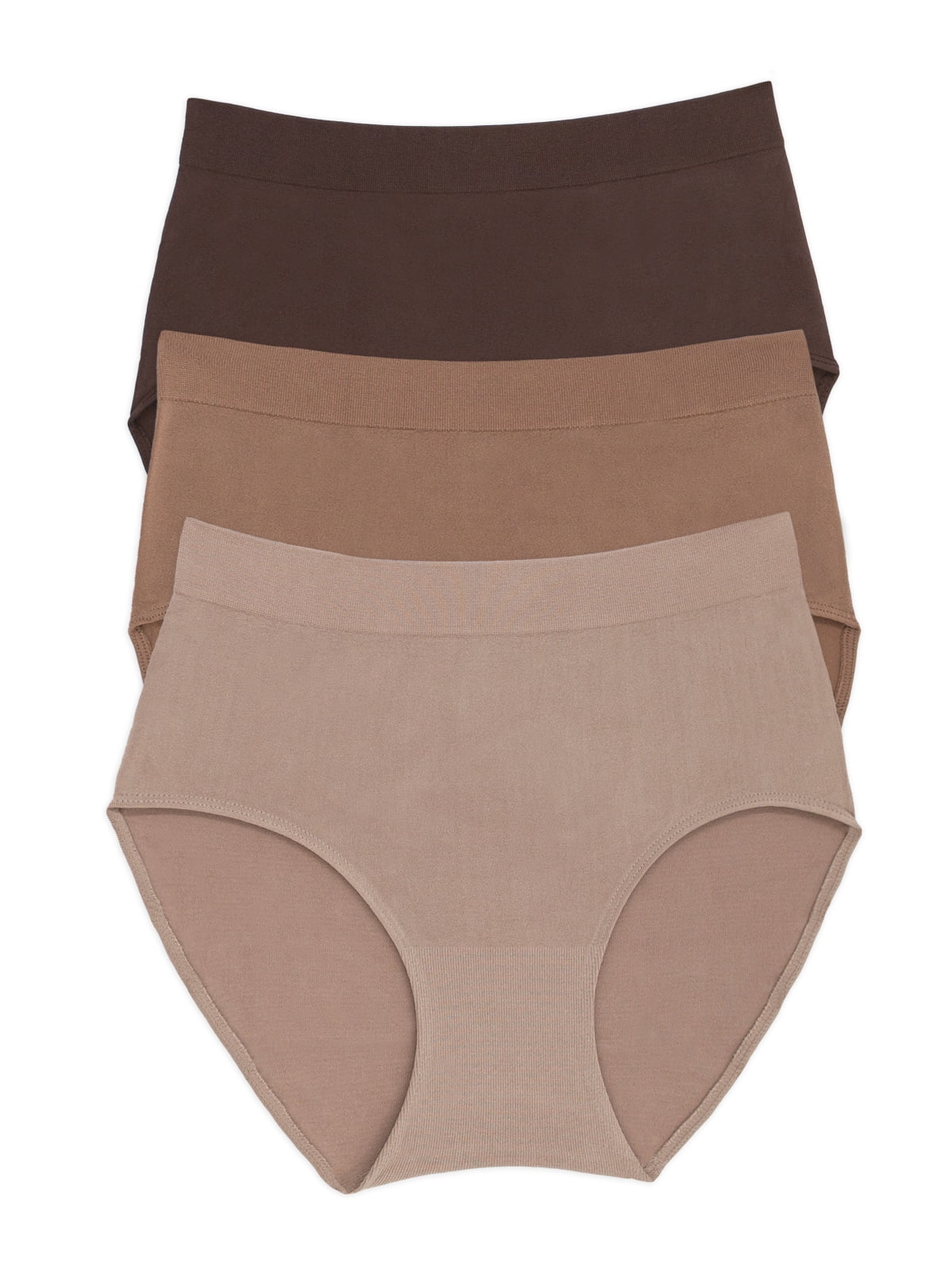 Paramour by Felina | Body Smooth Seamless Brief 3-Pack | No Visible ...