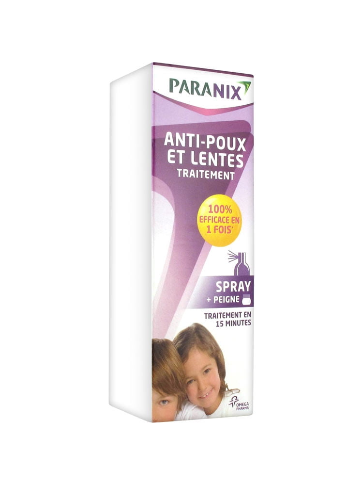 Paranix Anti-Lice and Nits Treatment Spray 100ml Comb - Walmart.com