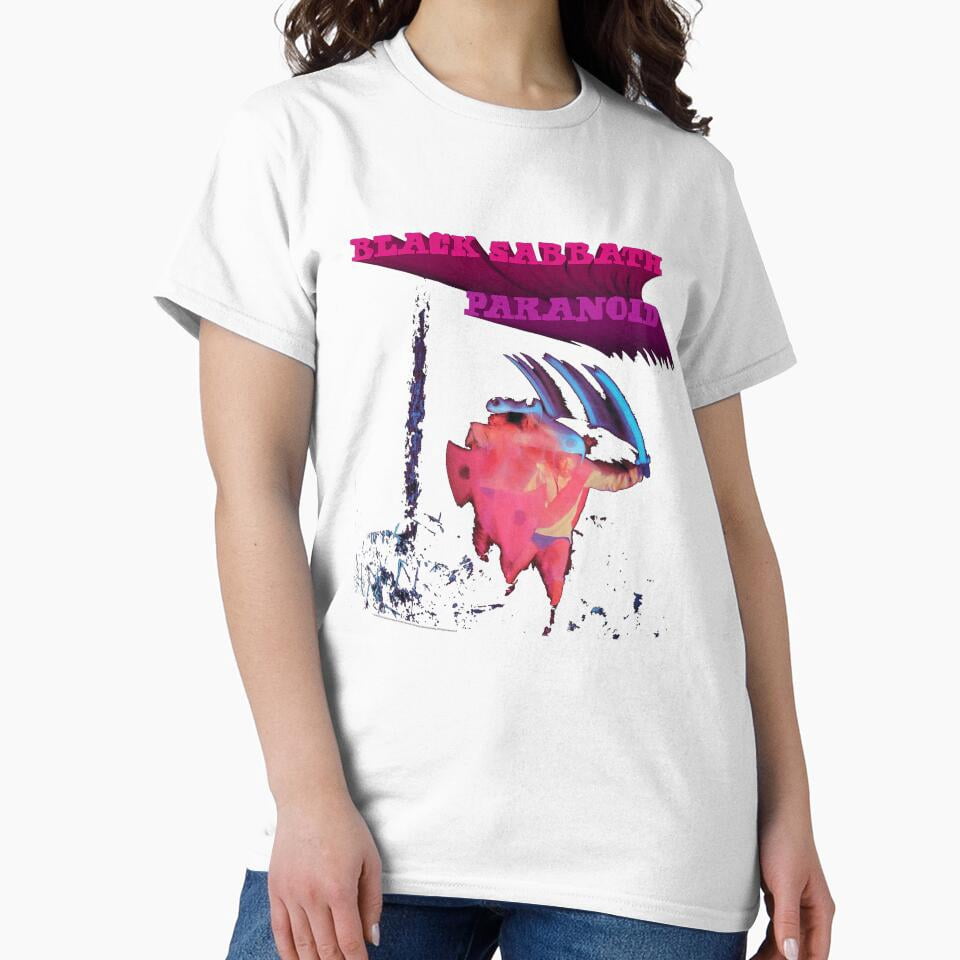 Paranoid Heavy Metal Album Motion Art T-Shirt - Walmart.com