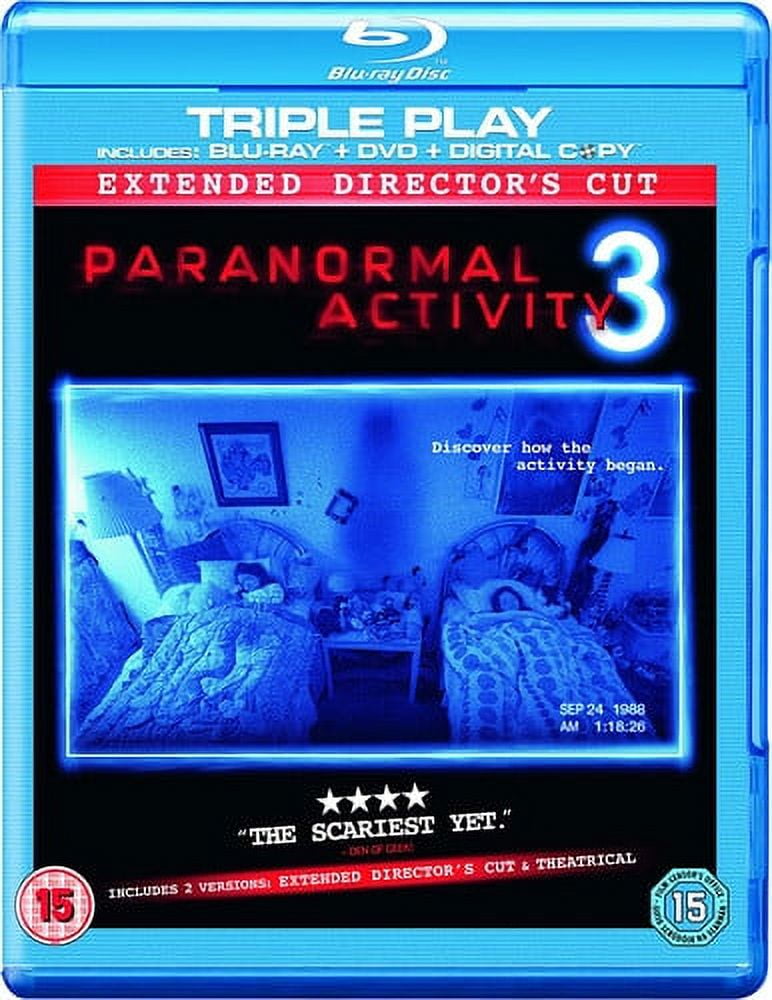 Paranormal Activity 3 (Blu-ray + DVD), Paramount, Horror - Walmart.com